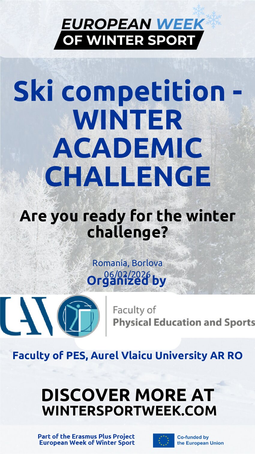 Ski competition - WINTER ACADEMIC CHALLENGE - European Week of Winter ...